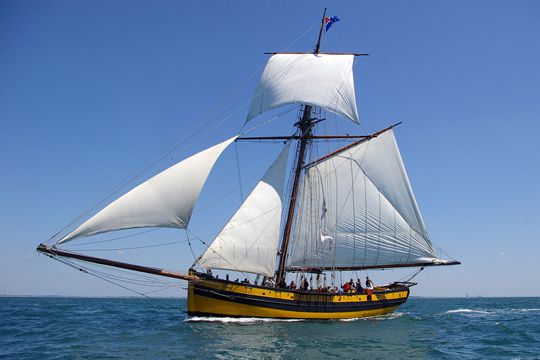 Cómo reconocer un velero, el cutter