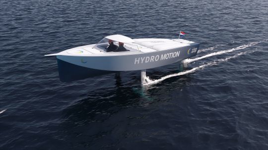 Un proyecto para cruzar el Mar del Norte en un barco volador impulsado ...